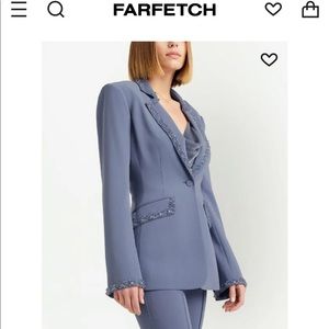 cinq a sept | Jackets & Coats | Cinq A Sept Beaded Kayden Blazer | Poshmark